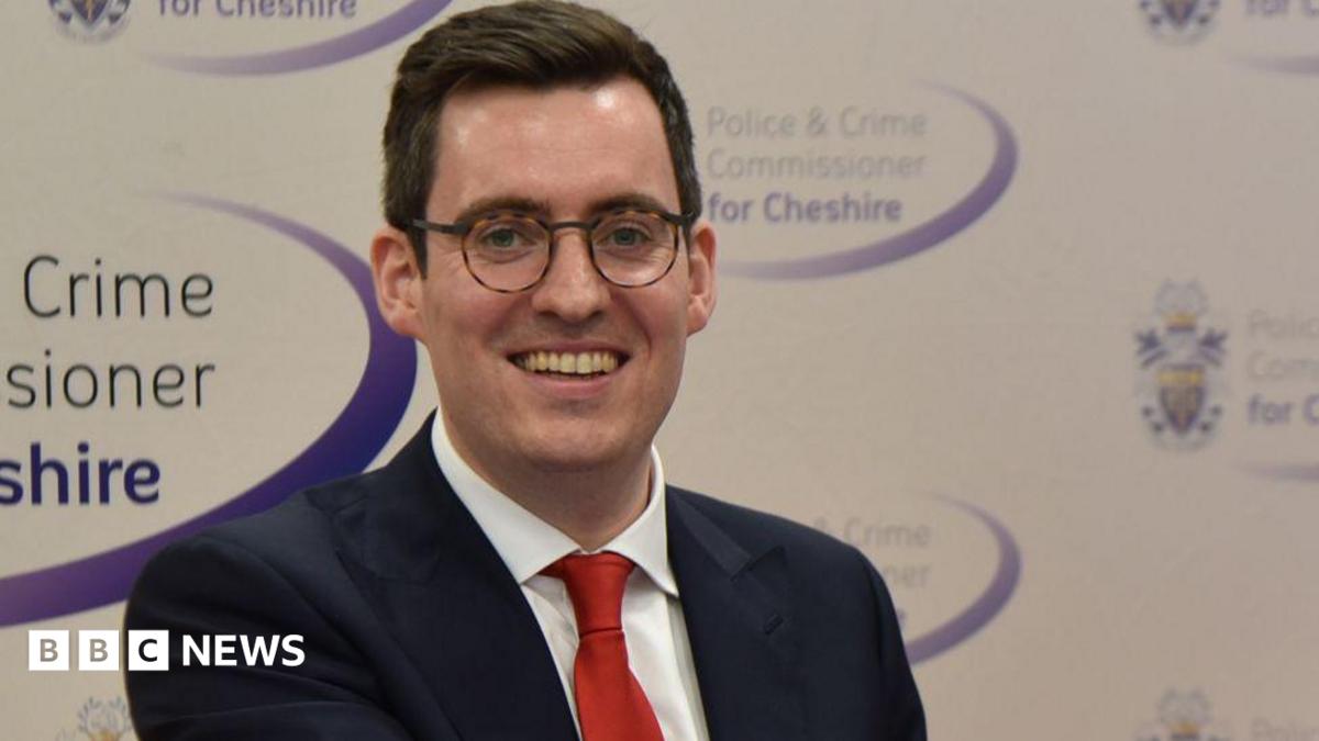Dan Price elected as Cheshire's police and crime commissioner - BBC News