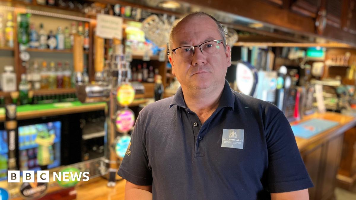 Pub landlord fears Budget changes may cost him £24K a year - BBC News