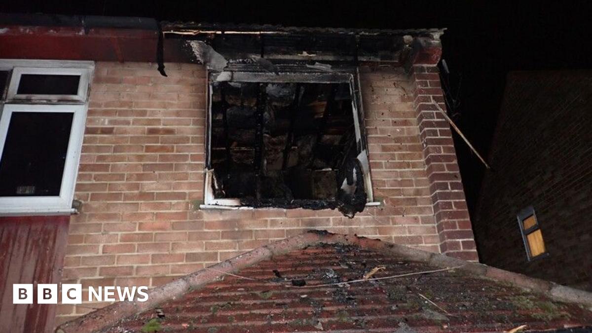 Erith: Cat dies after lithium battery causes house fire - BBC News