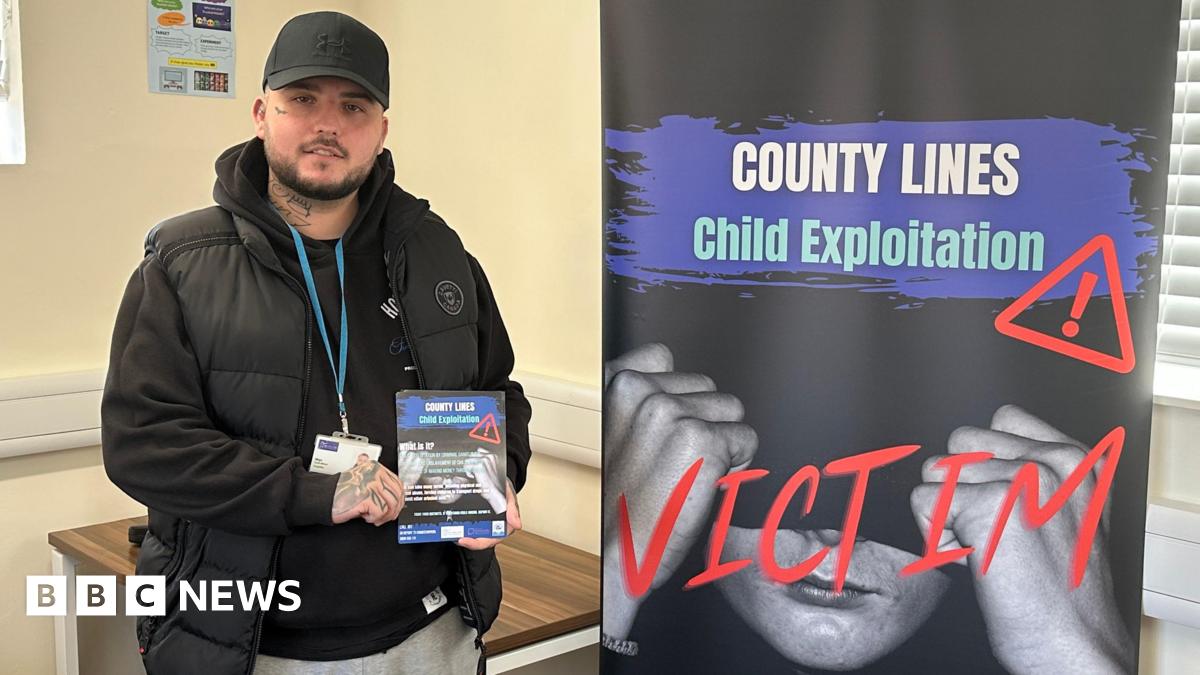 Former child victim of county lines supports police campaign - BBC News
