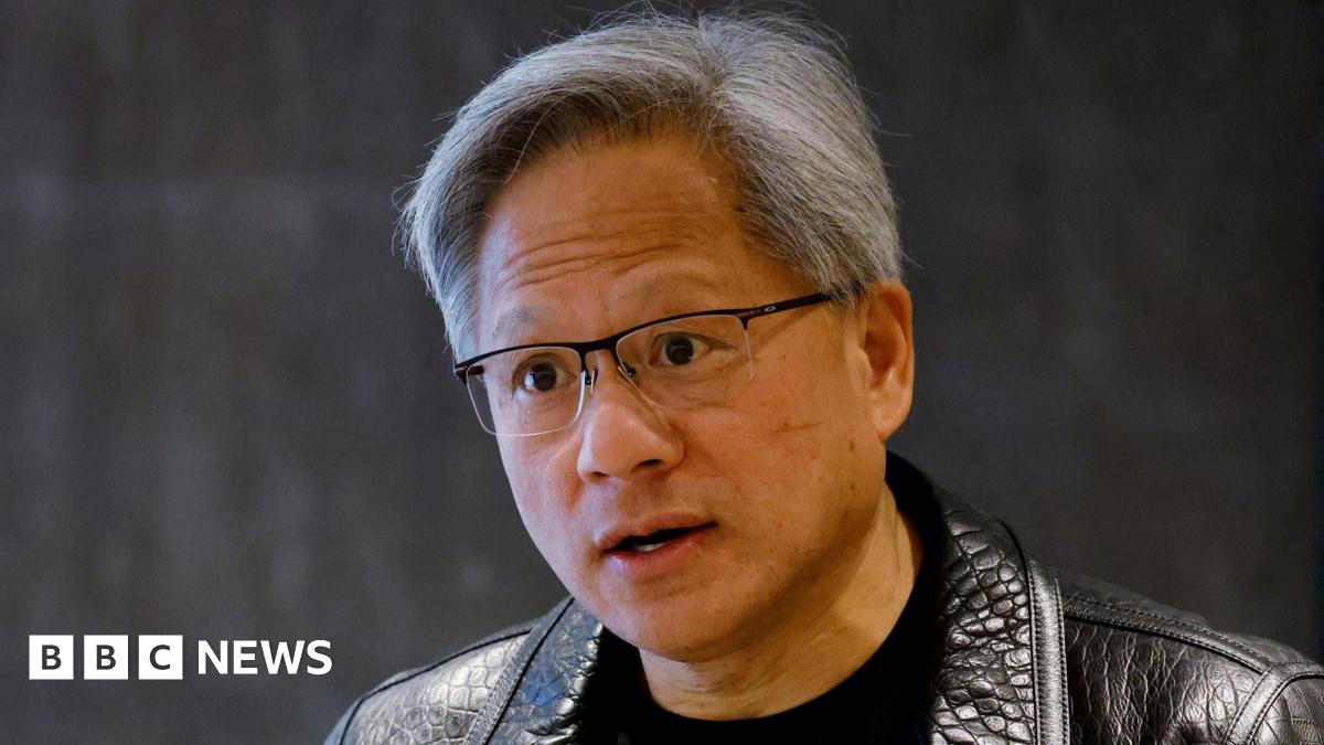 Jensen Huang: Why is Nvidia boss the 'Taylor Swift of tech'? - BBC News