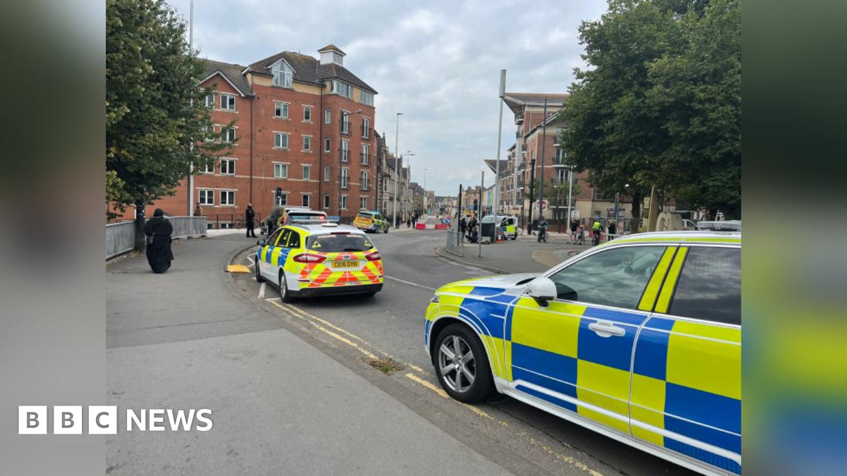 Cardiff: Man, 32, arrested on suspicion of having gun in street - BBC News