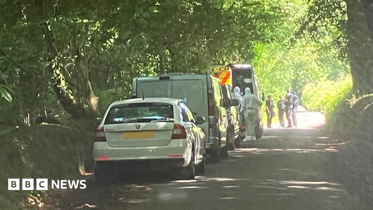 Man charged with murder after human remains found in Sticker - BBC News