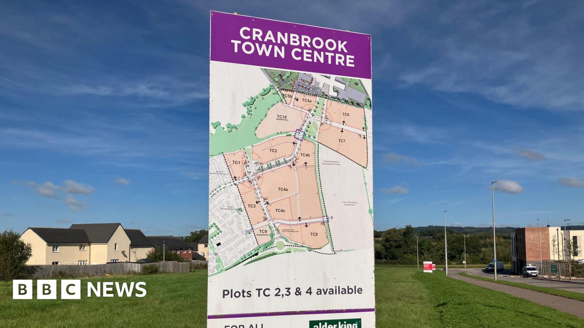 Supermarket confirmed for centre of Devon new town Cranbrook - BBC News