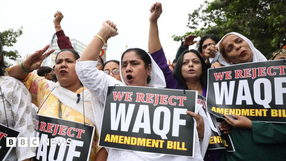 Waqf bill: Why many Muslims in India are opposing an amendment in a ...