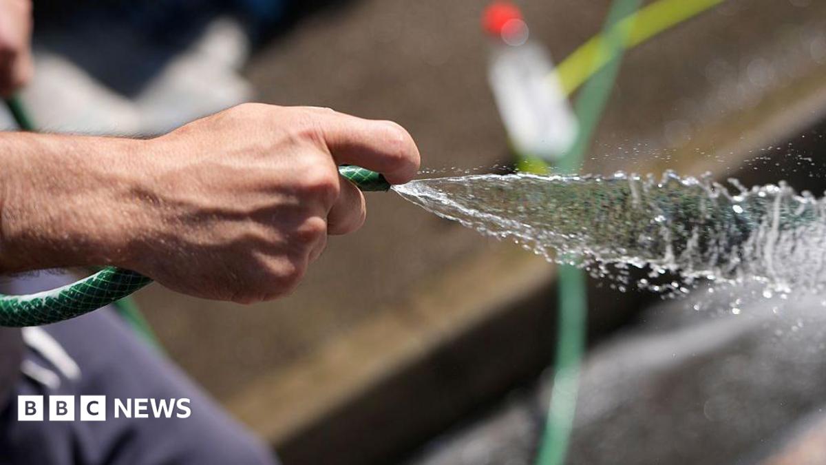 Why a hosepipe ban is not needed in some areas - BBC News