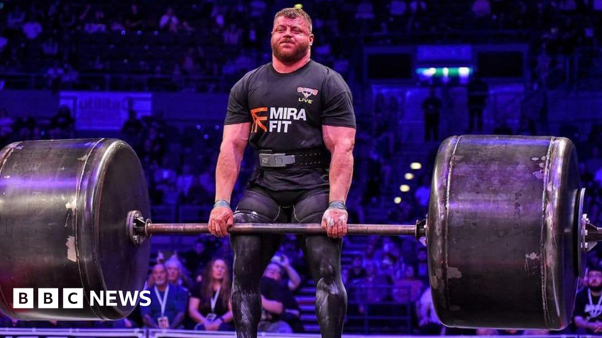 Harrogate strongman on his preparation for world titles - BBC News