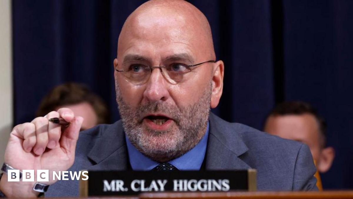 Clay Higgins: The lone lawmaker to vote against releasing the Epstein ...