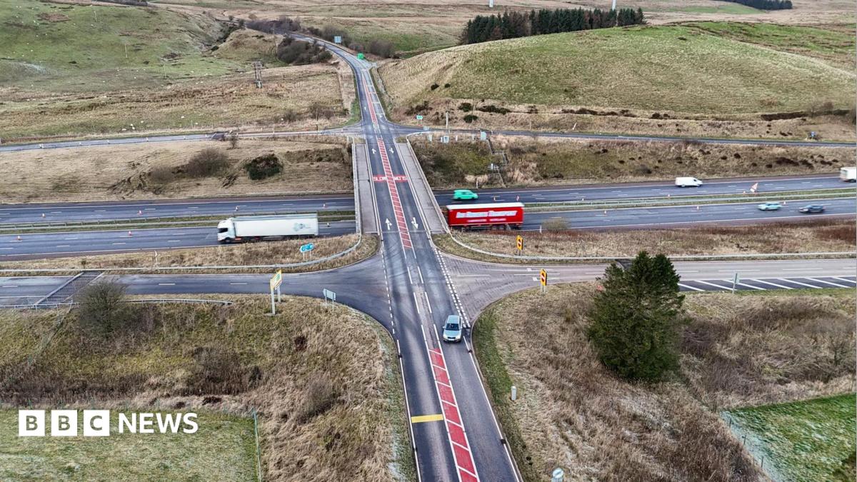 Work to 'reduce harm' at M6 Junction 37 complete - BBC News