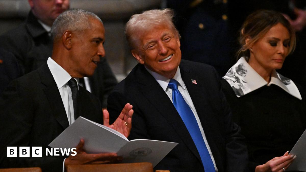 In photos: Historic guest list as five presidents gather for Carter's ...