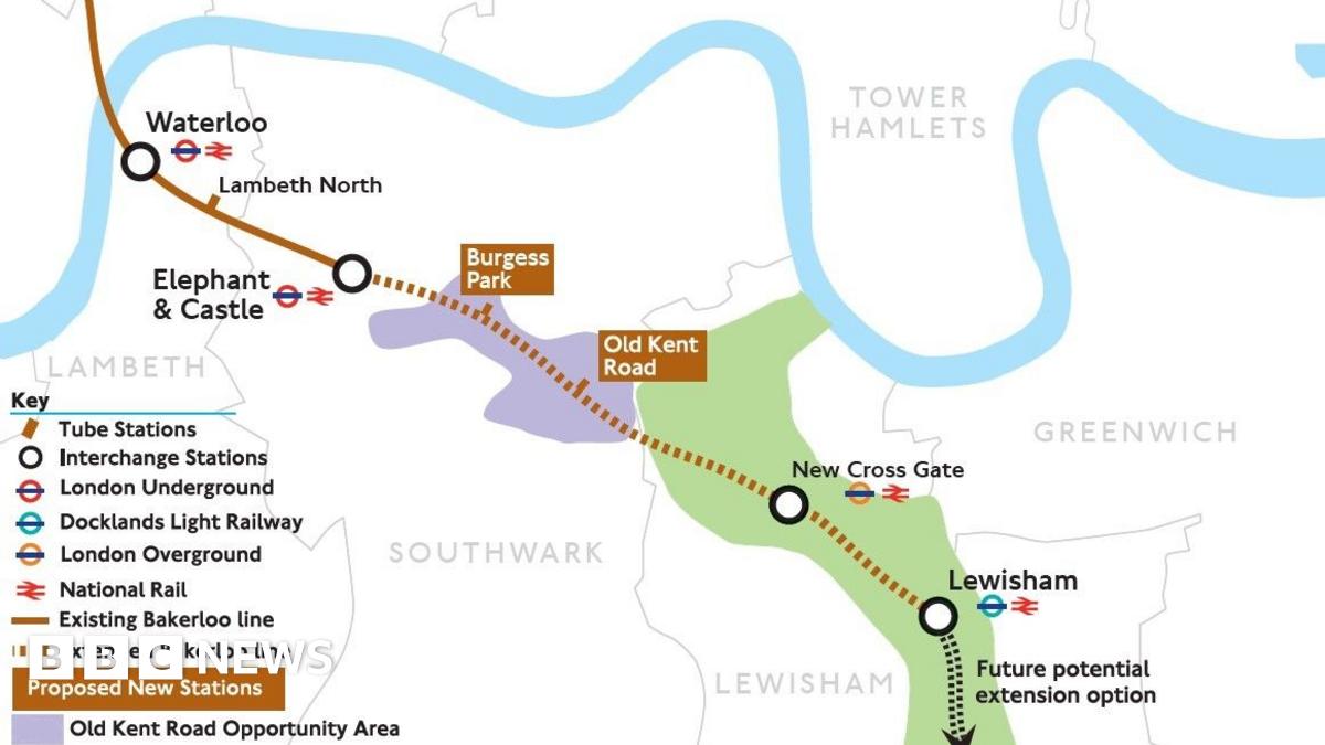 Bakerloo line extension plans examined further - BBC News