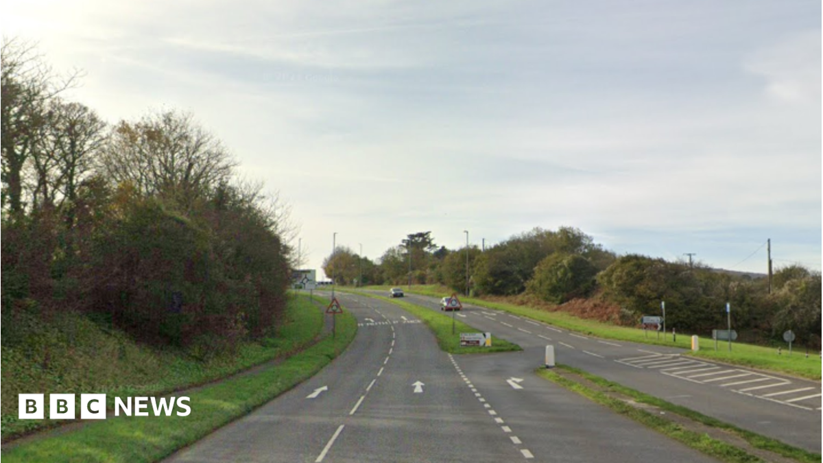 Cornish motorcyclist, 52, is seriously injured in Hayle crash - BBC News