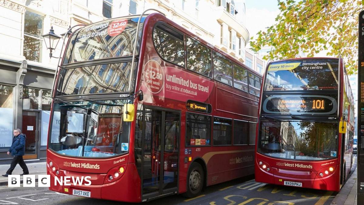Changes to West Midlands bus timetables due to start on Sunday - BBC News