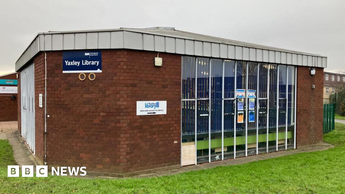 Yaxley Library to close for three months for refurbishment work - BBC News