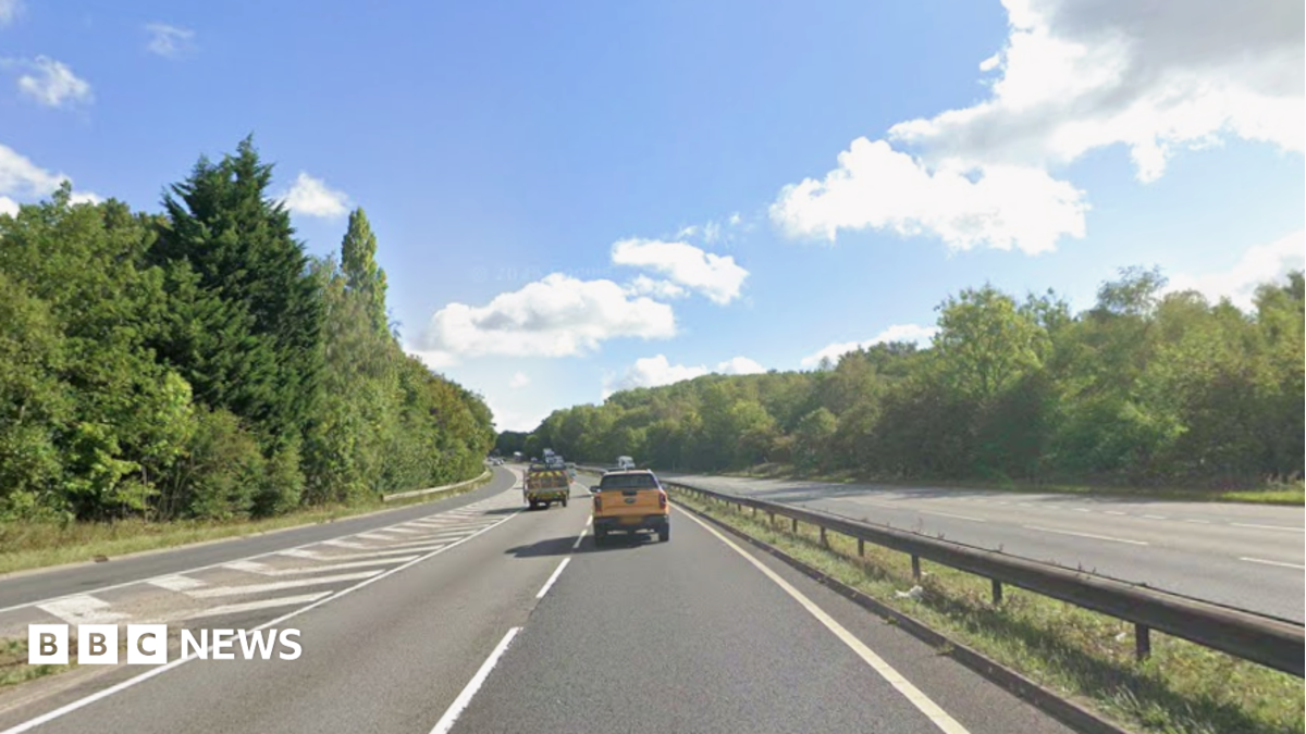 A38 in Derbyshire reopens after three-vehicle collision - BBC News
