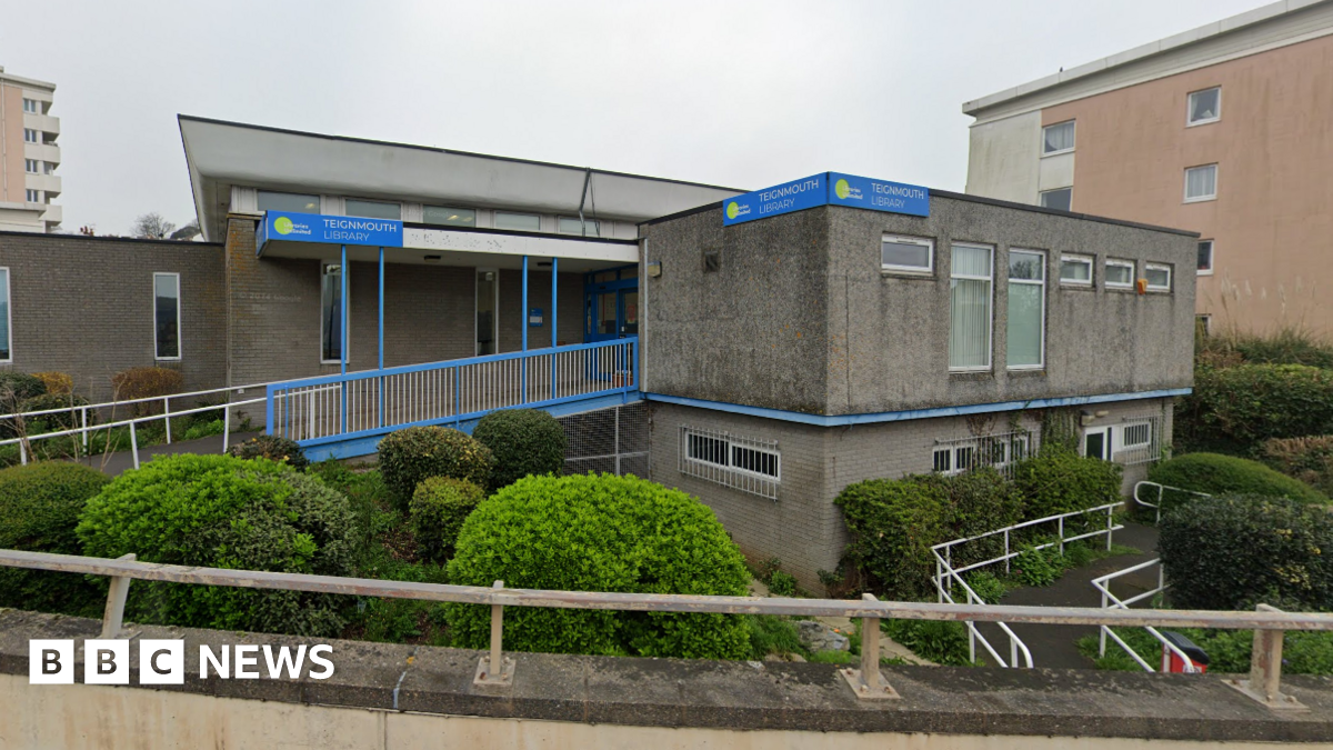 Police search after sexual assault outside Teignmouth Library - BBC News