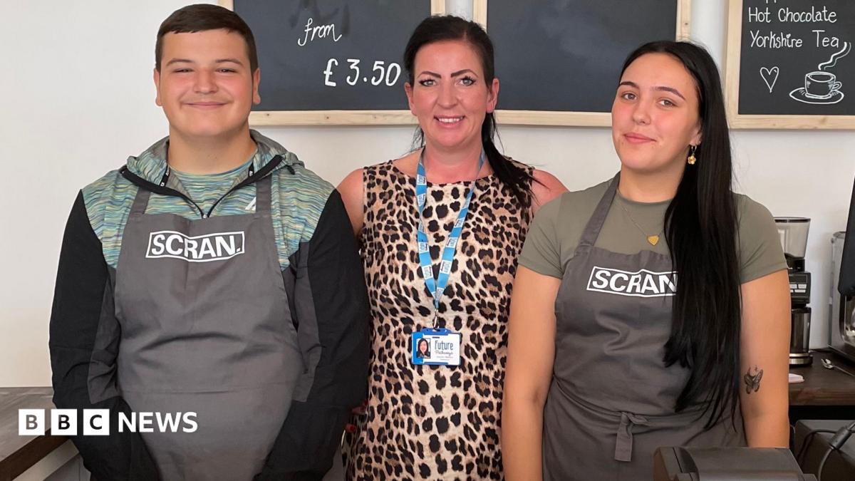 The Doncaster cafe helping young people back into education - BBC News