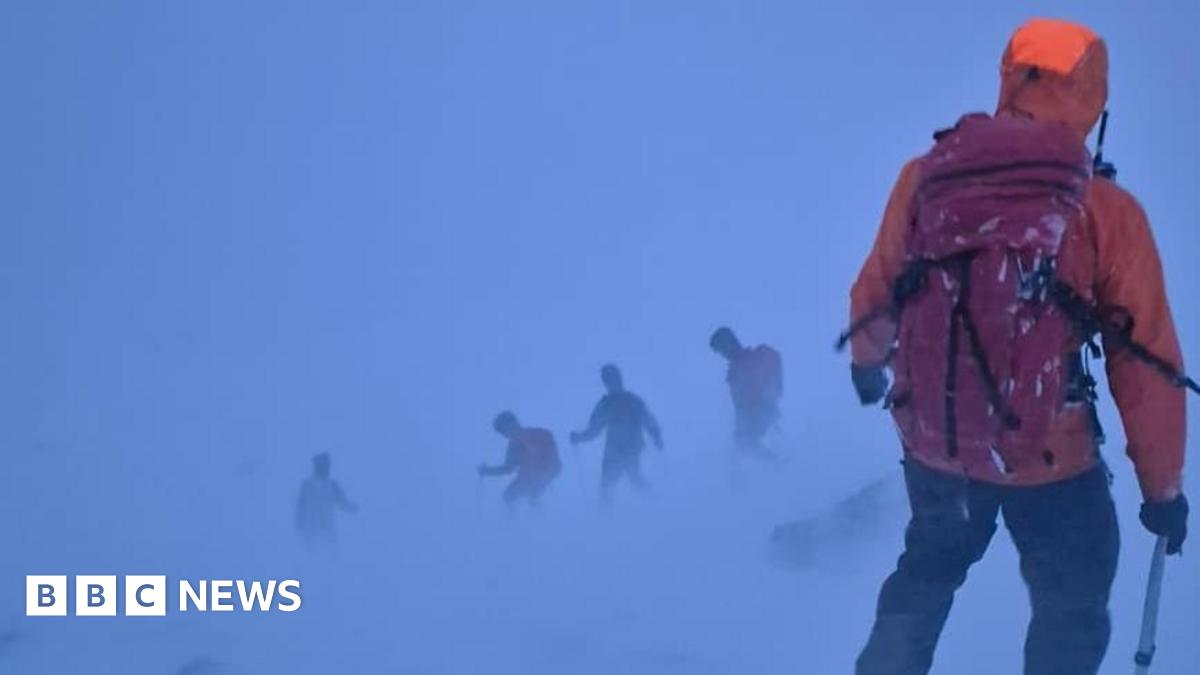 Storm Chandra-hit walker rescued after night on Glen Coe mountain - BBC ...