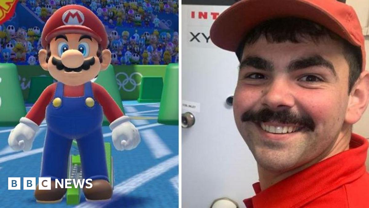 Super Mario plumber Ruben Duggan returns with WorldSkills silver - BBC News