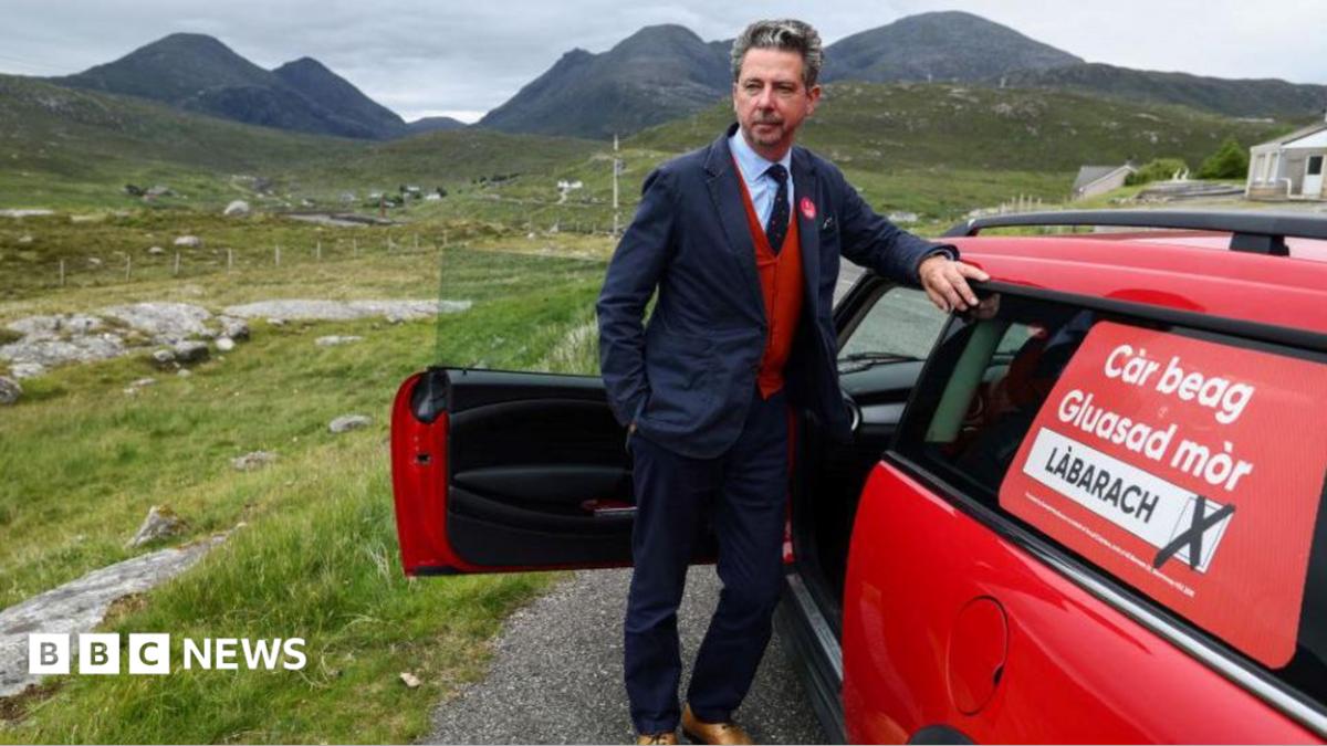 Labour wins Western Isles with SNP finishing second - BBC News