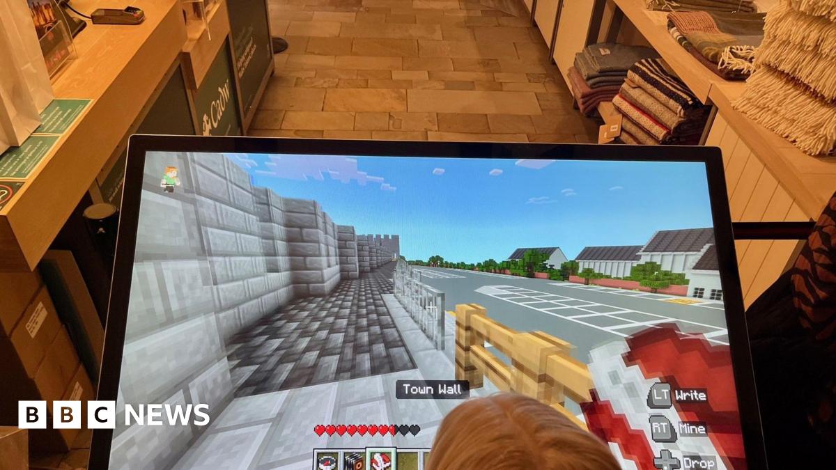 New Minecraft game features Welsh history and language - BBC News
