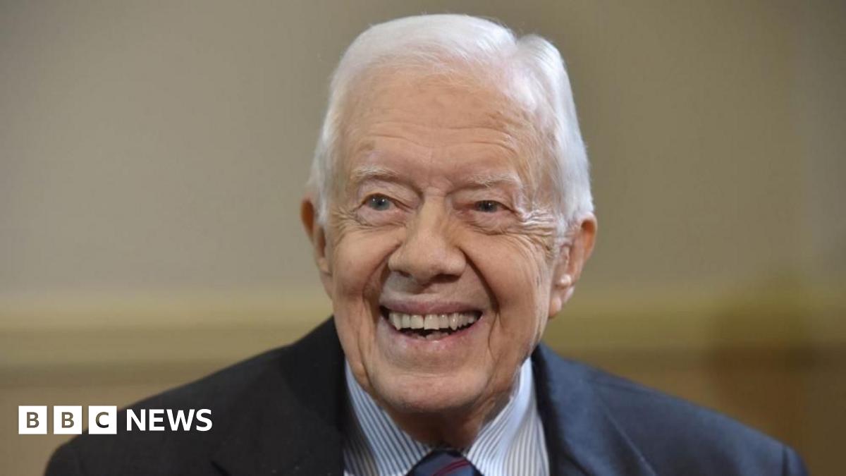 Jimmy Carter, former US president, turns 100 - BBC News