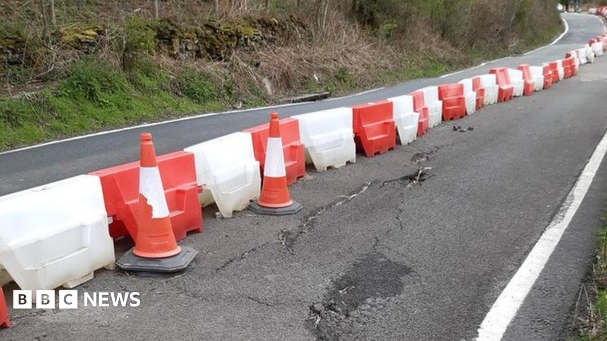 A57 Snake Pass: Landslip repairs will see road shut for five days - BBC ...