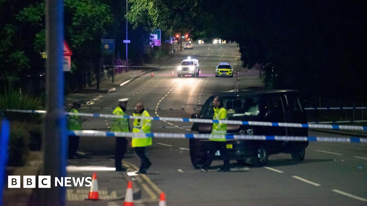 Gorton crash leaves pedestrian with 'life-threatening' injuries - BBC News