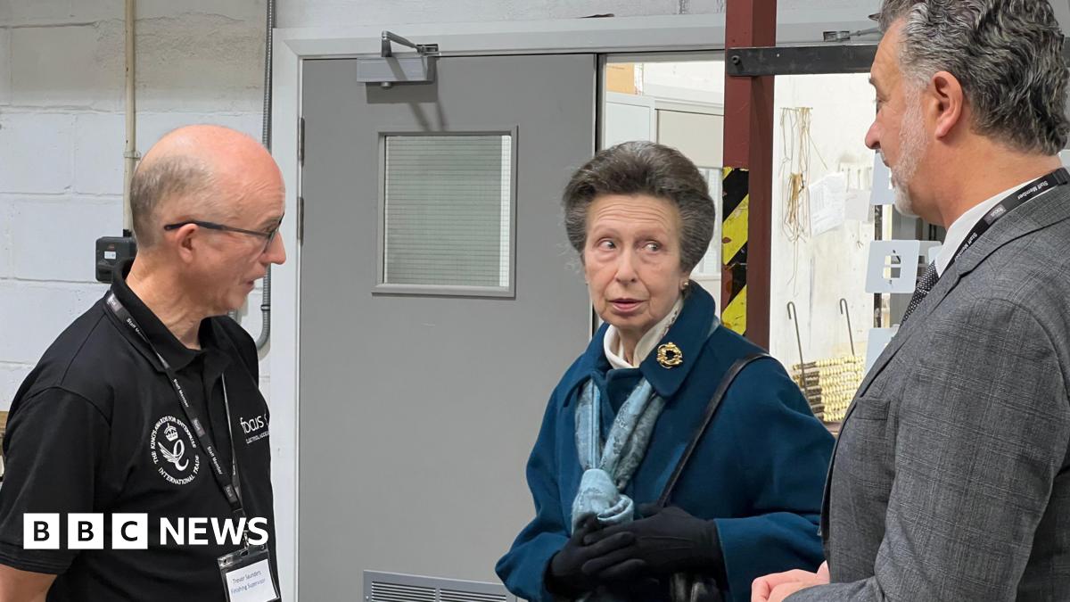 Princess Anne: Award-winning St Leonards firm gets paid royal visit ...