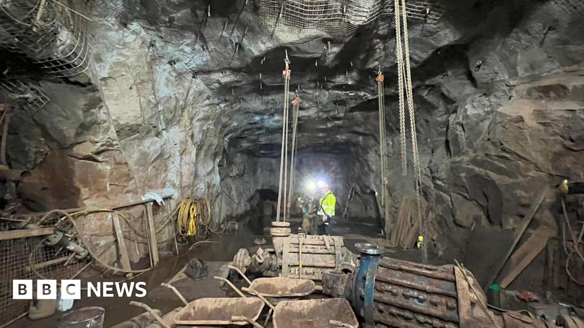 Cornish tin mine South Crofty aims to enter production in 2028 - BBC News