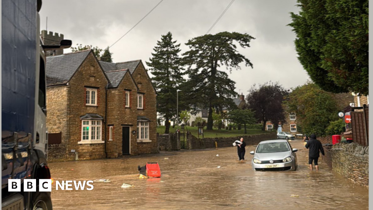 Watford, Bedford and Milton Keynes roads closed after heavy rain - BBC News