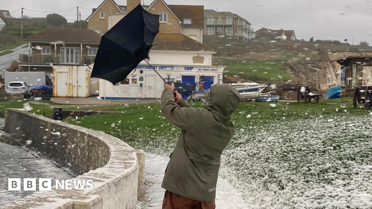 Weather warnings in place amid storm disruption - BBC News