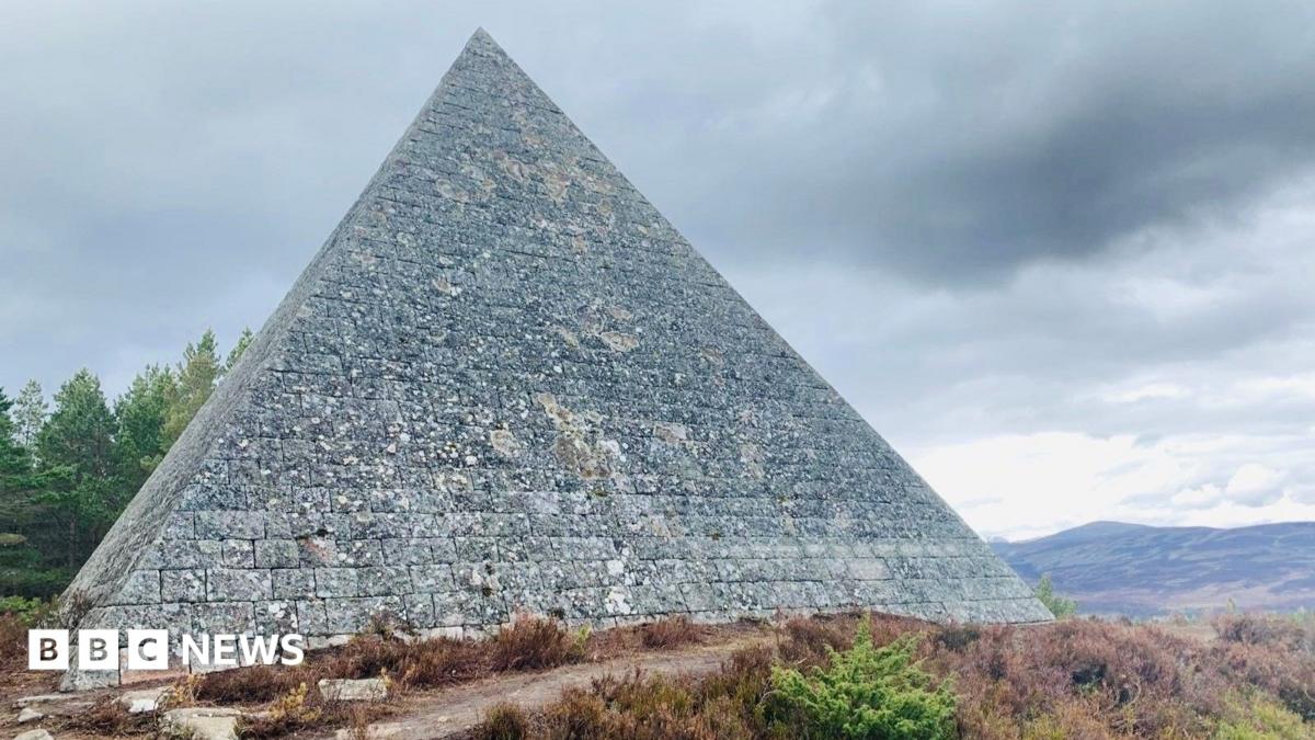 Repairs for Balmoral estate pyramid erected by Queen Victoria - BBC News