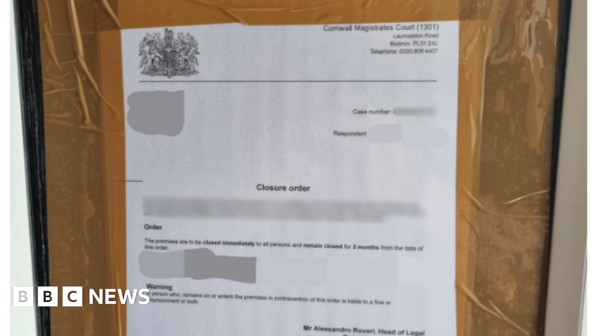 Partial closure order to protect Bodmin cuckooing victim - BBC News