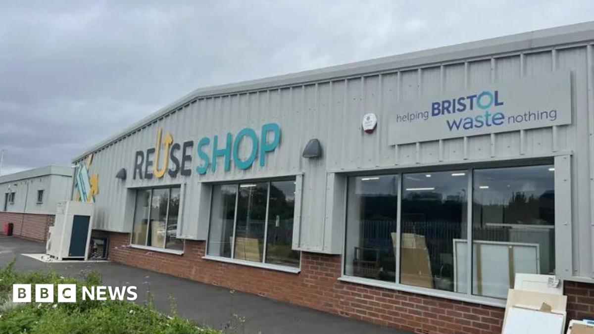 Waste company's reuse shop rehomes 250,000 items - BBC News