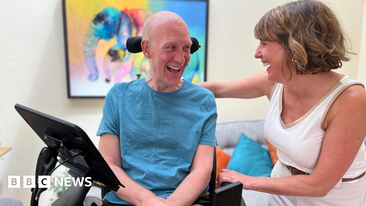 'Sun still shines' after MND diagnosis, says patient - BBC News