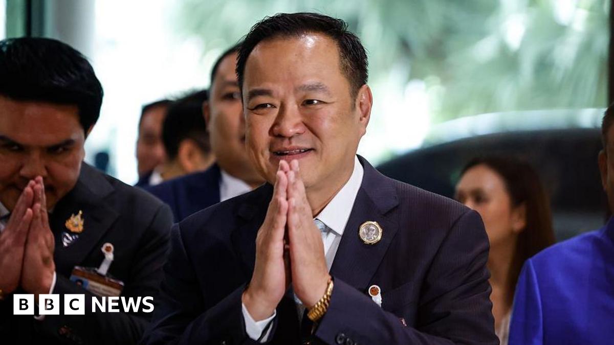 Anutin Charnvirakul: Thailand names third prime minister in two years - BBC News
