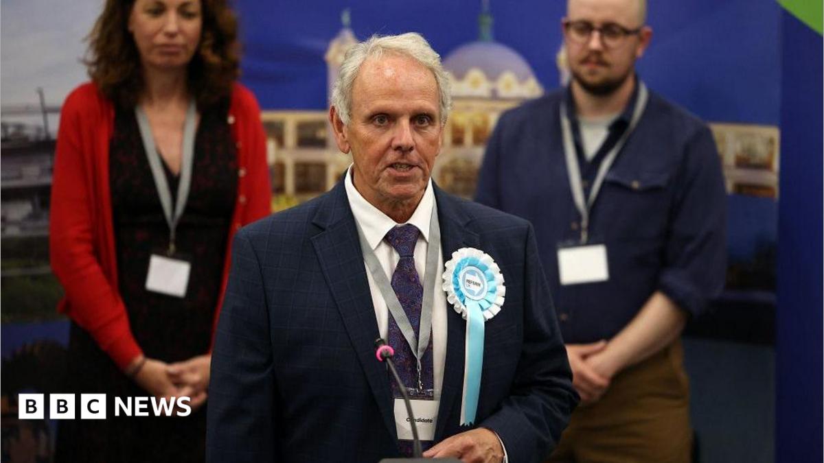 Reform UK takes Killingworth seat from Labour - BBC News