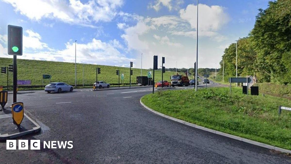 Motorcyclist injured in crash near Bristol Airport - BBC News