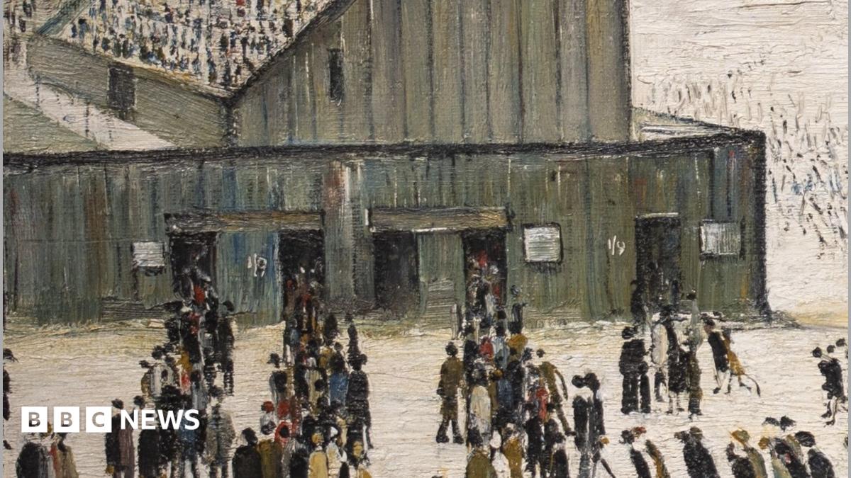 Lowry exhibit lets people walk through Going to the Match painting ...