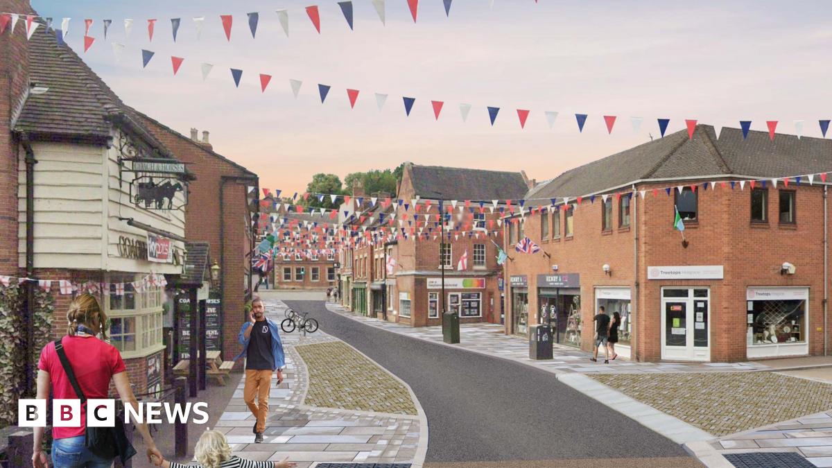 Ashbourne: First phase of town revamp roadworks to begin - BBC News