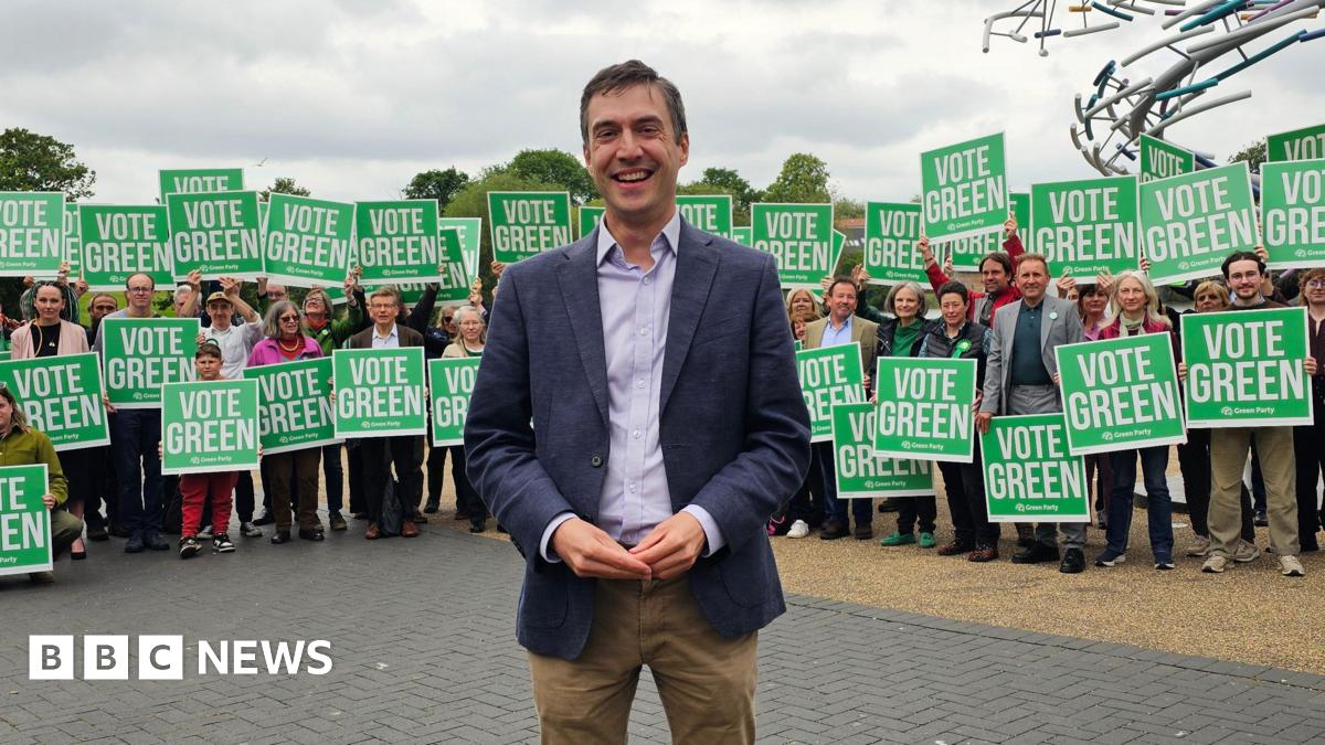 Adrian Ramsay on Green Party's general election hopes in the East - BBC ...