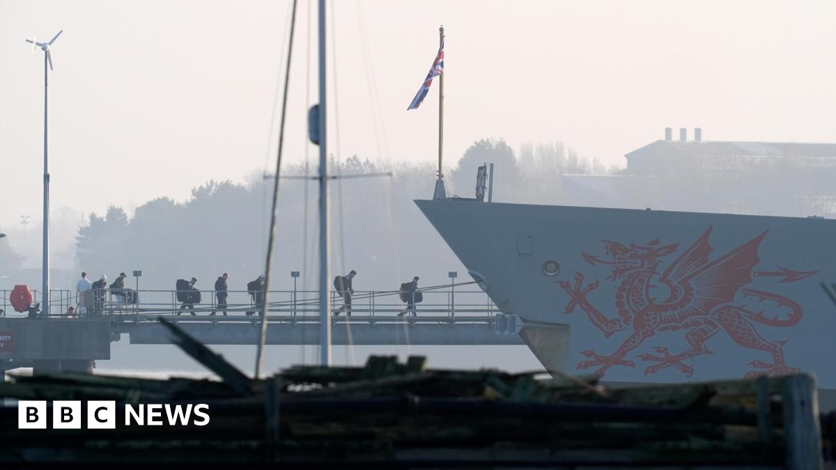HMS Dragon: British warship not expected to sail to Cyprus until next ...