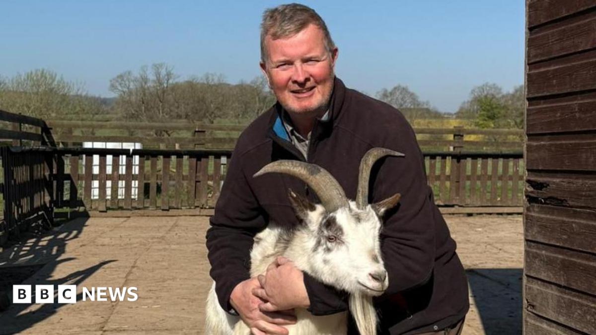 Cropston farmer 'devastated' at theft of pygmy goat Archie - BBC News