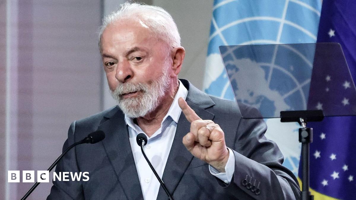 Fight fake news and climate deniers, Brazil's Lula tells UN talks - BBC ...