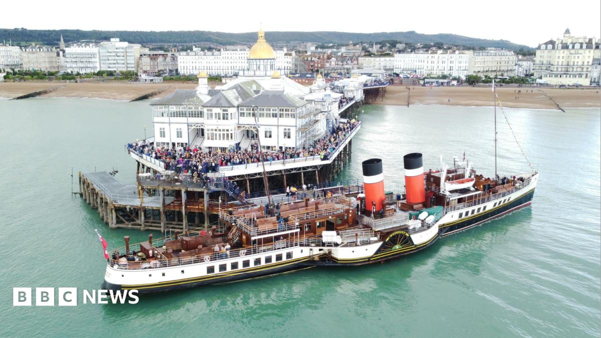 Waverley: Paddle steamer returns to East Sussex after two decades - BBC ...