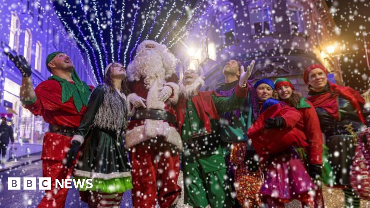 Guernsey Christmas lights switch-on date announced - BBC News