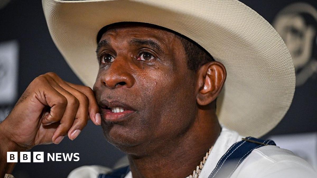 Coach Deion Sanders 'cured from cancer' after bladder surgery - BBC News