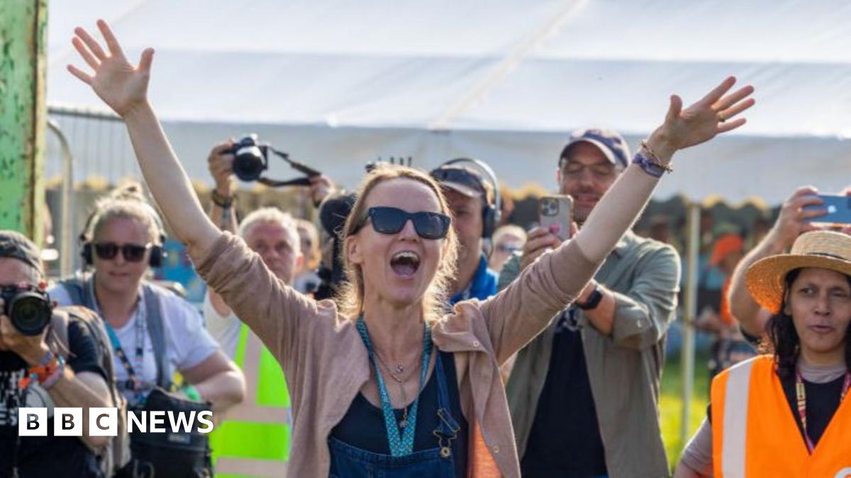Emily Eavis on Glastonbury's magical 'Thursday Feeling' - BBC News