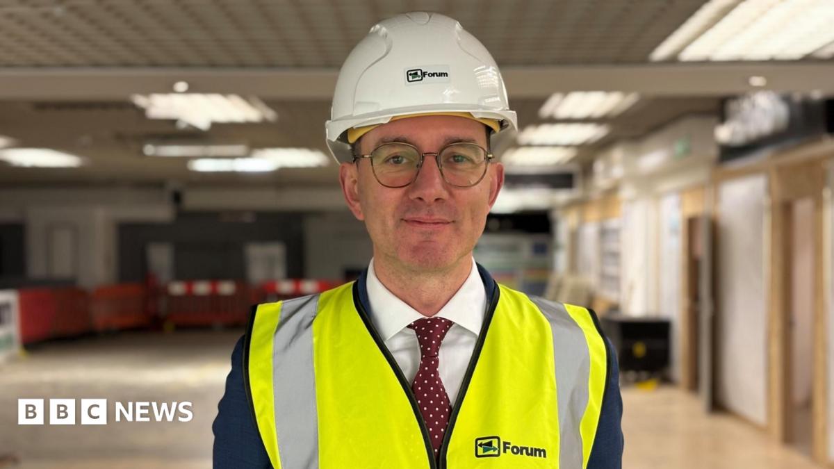 Basildon Health Centre takes shape at former Debenhams site - BBC News